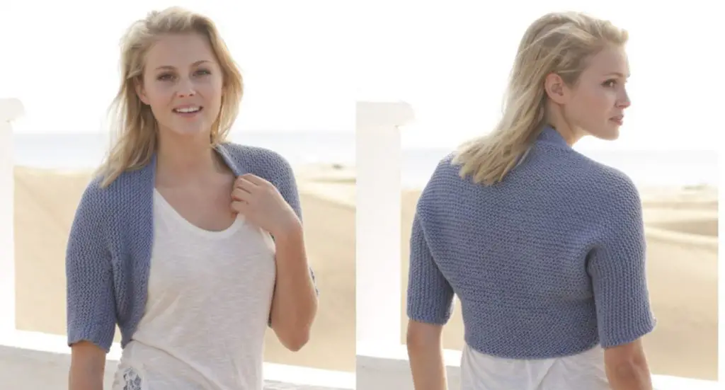 Tricoter Un Bolero Femme Gratuit Facile