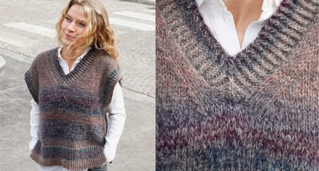 Tricoter facilement un pull col V - mimitricot